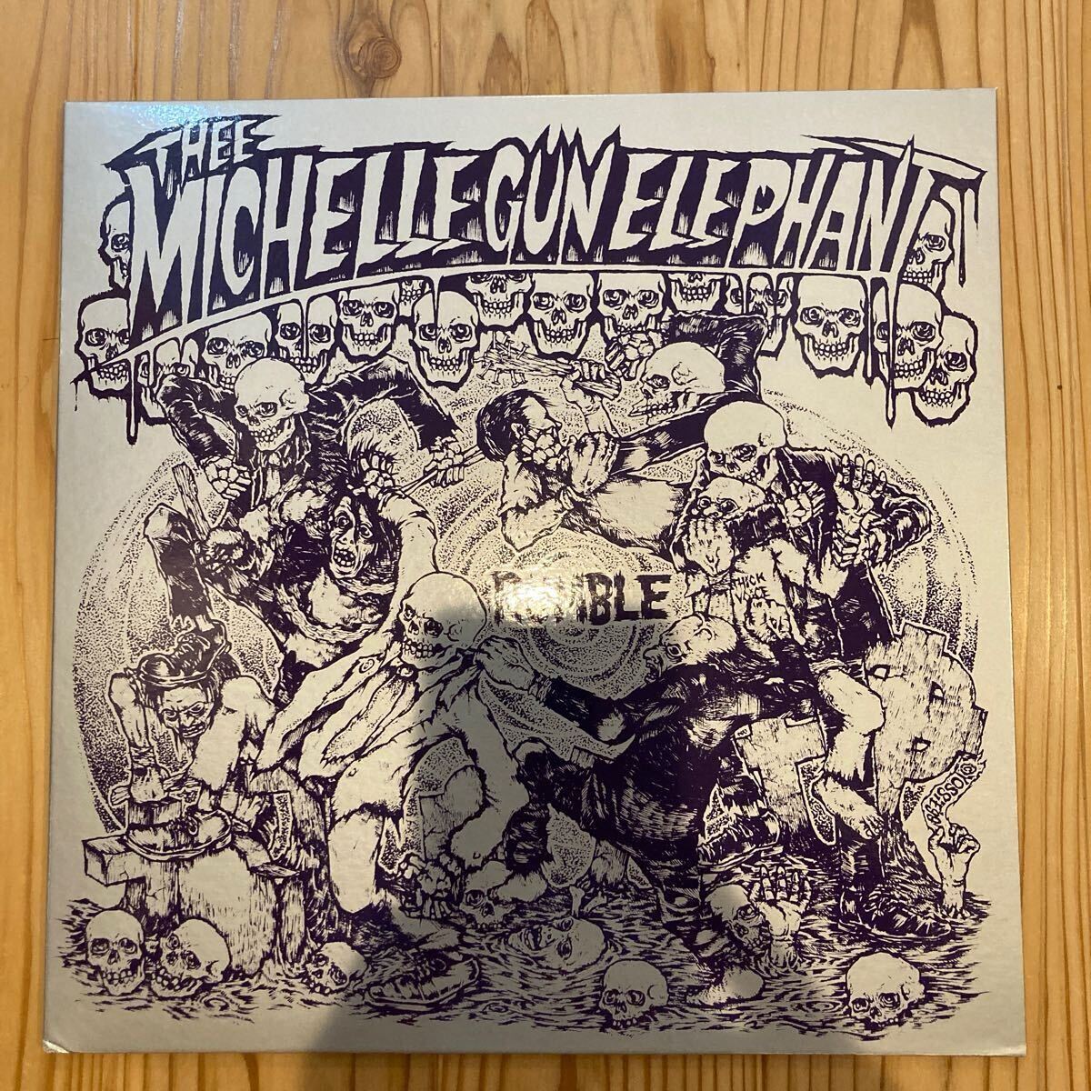 【未使用に近い】ミッシェルガンエレファント thee michelle gun elephant RUMBLE アナログ盤の落札情報詳細 ...