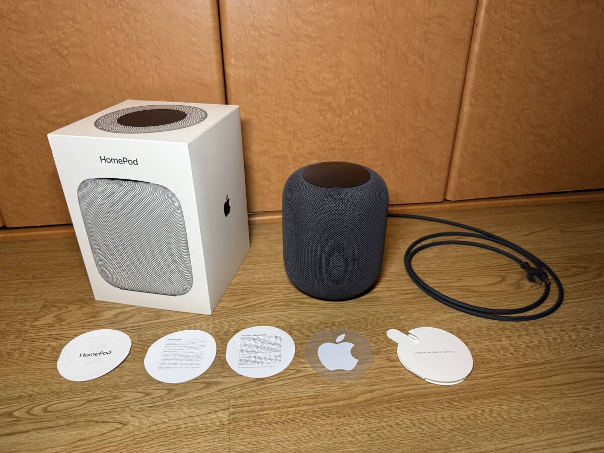【全体的に状態が悪い】【ジャンク】 Apple HomePod Space Gray MQHW2J/A 初期型 アップル ホームポッド スペースグレイの落札情報詳細 - Yahoo ...