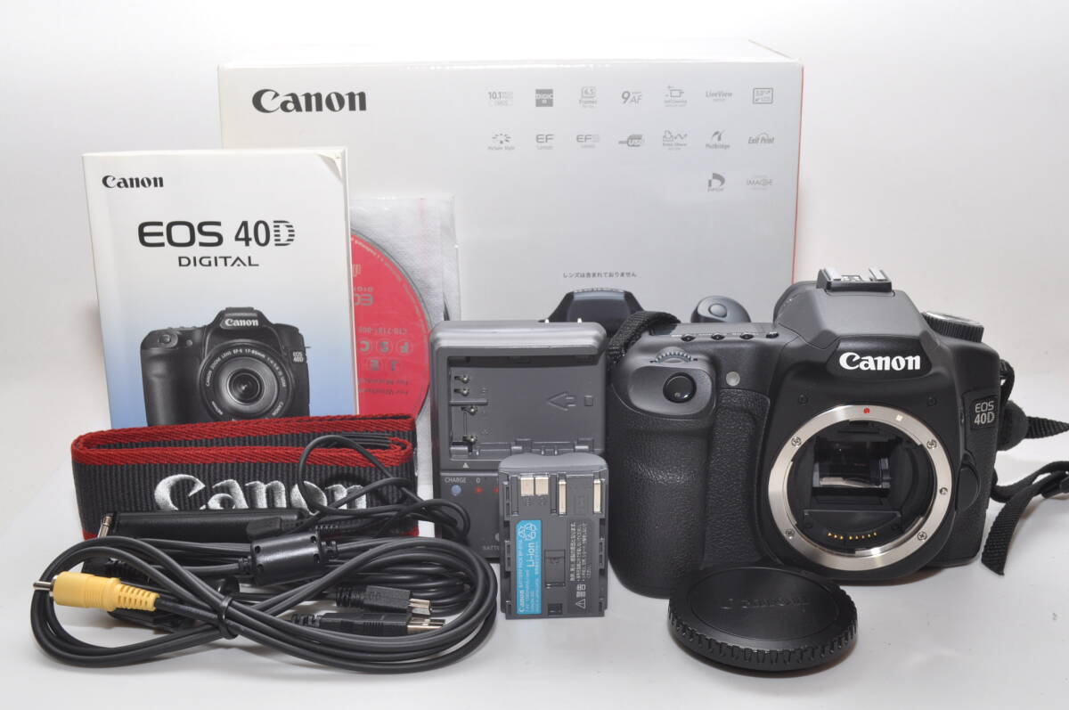 【傷や汚れあり】★極上美品★Canon キャノン EOS 40D ボディ 元箱 #A1401の落札情報詳細 - Yahoo!オークション落札価格検索 オークフリー