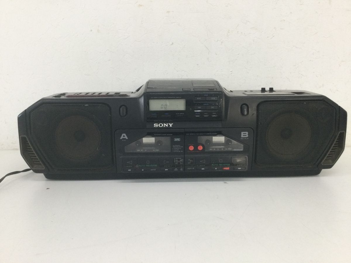 【やや傷や汚れあり】ソニー ラジオ CD Wカセット DoDeCaHORN／ドデカホーン CFD-200の落札情報詳細 - Yahoo!オークション落札価格検索 オークフリー