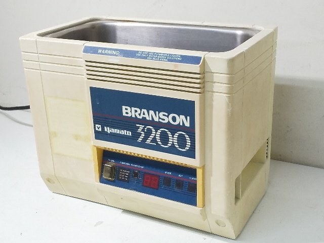 【やや傷や汚れあり】(1円スタート！) BRANSONIC ブランソニック 超音波洗浄機 B3200 歯科技工 発振良好 bT6960の落札 ...