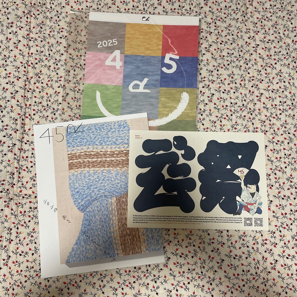 【未使用】45R 2025年カレンダー 未開封 2024年 秋のカタログ デニム祭りパンフレット の落札情報詳細 - Yahoo!オークション落札価格検索 オークフリー