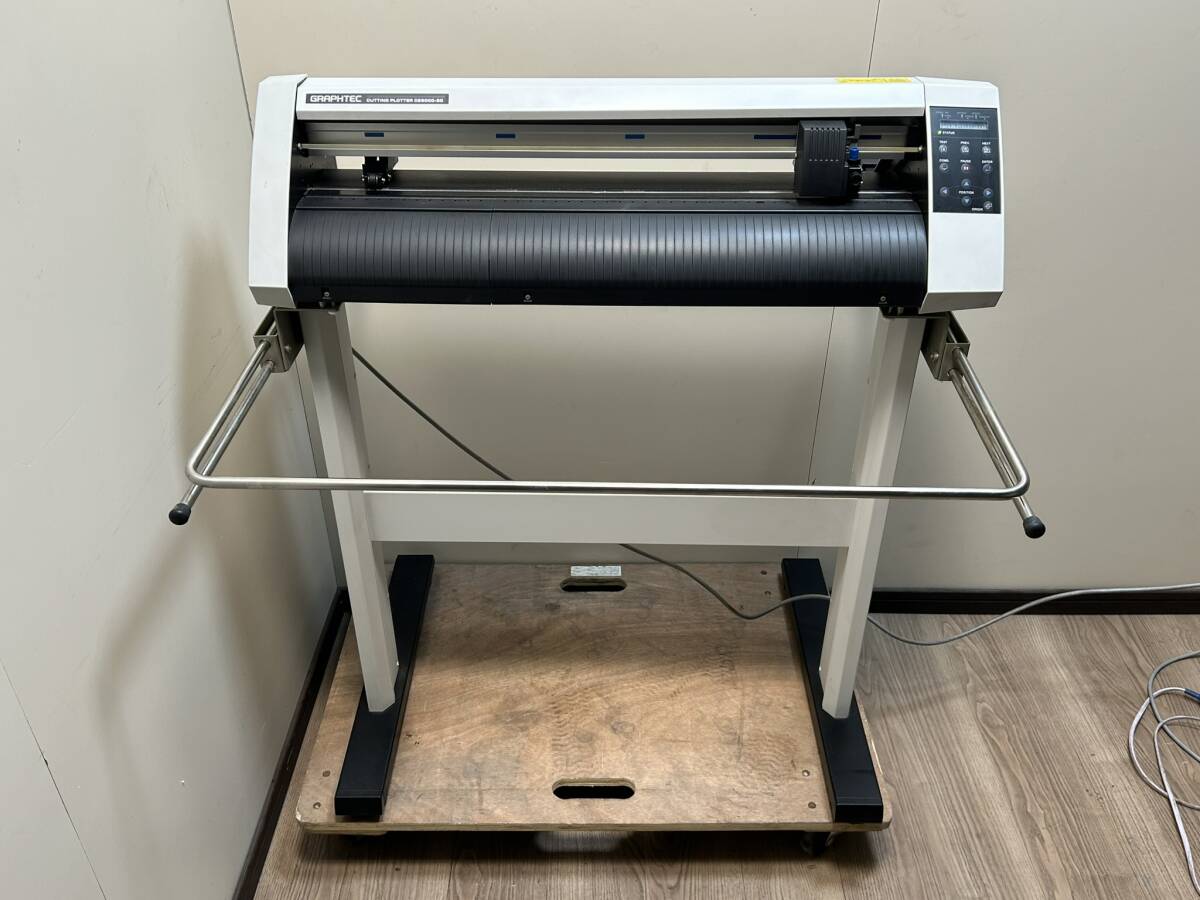 【目立った傷や汚れなし】5027 GRAPHTEC グラフテック カッティングプロッタ CE5000-60 PCソフトにてカット動作確認済 千葉県船橋市三咲 手渡し可の落札情報詳細 ...