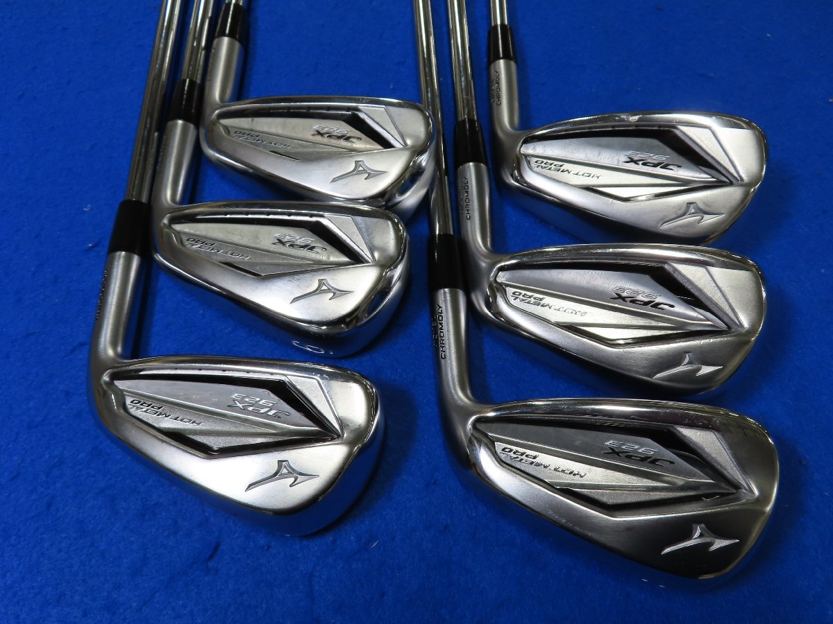【傷や汚れあり】【中古】ミズノ 2023 JPX 923 HOT METAL PRO（ホットメタルプロ）アイアン 6本セット 5I～PW【S200】Dynamic Gold-95/ダイナミック ...