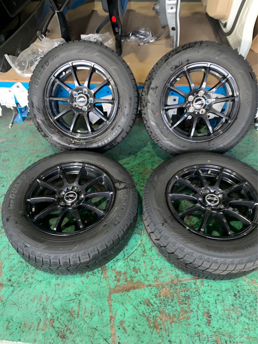 【傷や汚れあり】送料無料 195/65R15 スタッドレスタイヤ YOKOHAMA ICE GUARD IG60 15×6J +45 PCD 5×100 バリ山の落札情報詳細 - Yahoo ...