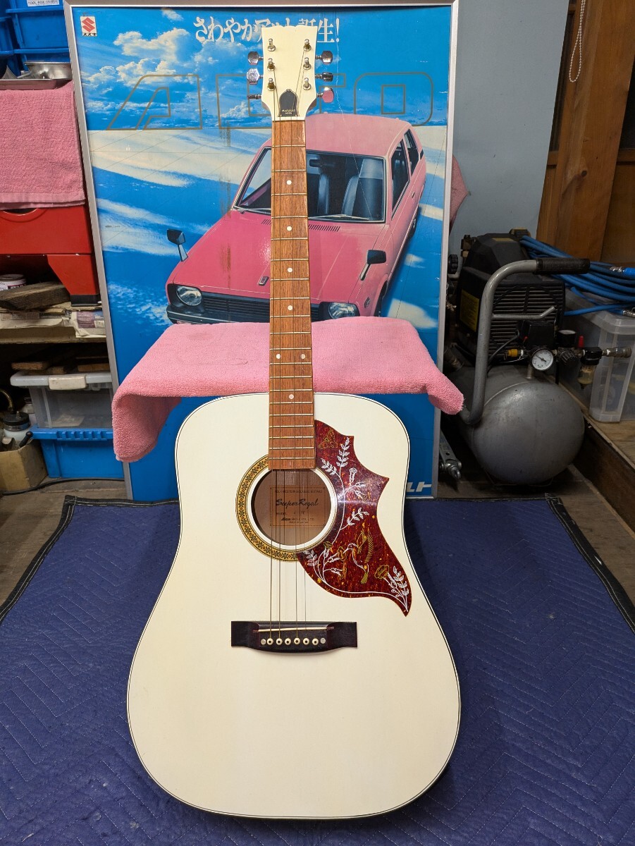 【傷や汚れあり】当時物 Aion SHOJI Super Regal MODEL J W クラシックギター 中古現状優先品（検索 FOLK ...