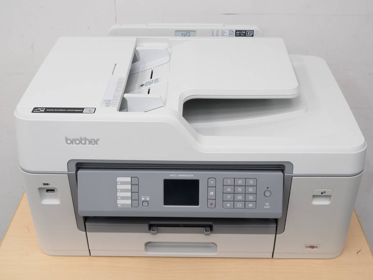 【目立った傷や汚れなし】動作品 印刷枚数3458枚 brother A3フル対応 複合機 大手運送会社の送り状を簡単プリント インクジェットプリンター MFC-J6583CDWの落札情報詳細 ...