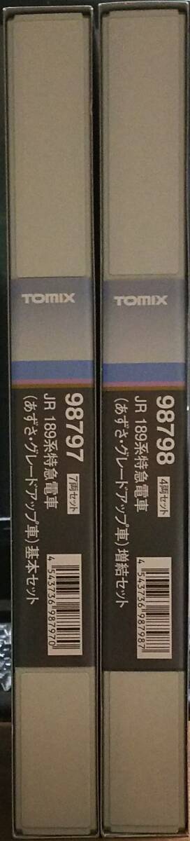 【未使用】新品・未開封 TOMIX Nゲージ HG 98797+98798 JR 189系特急電車（あずさ・グレードアップ車）基本+増結セットの落札情報詳細 - Yahoo!オークション落札 ...