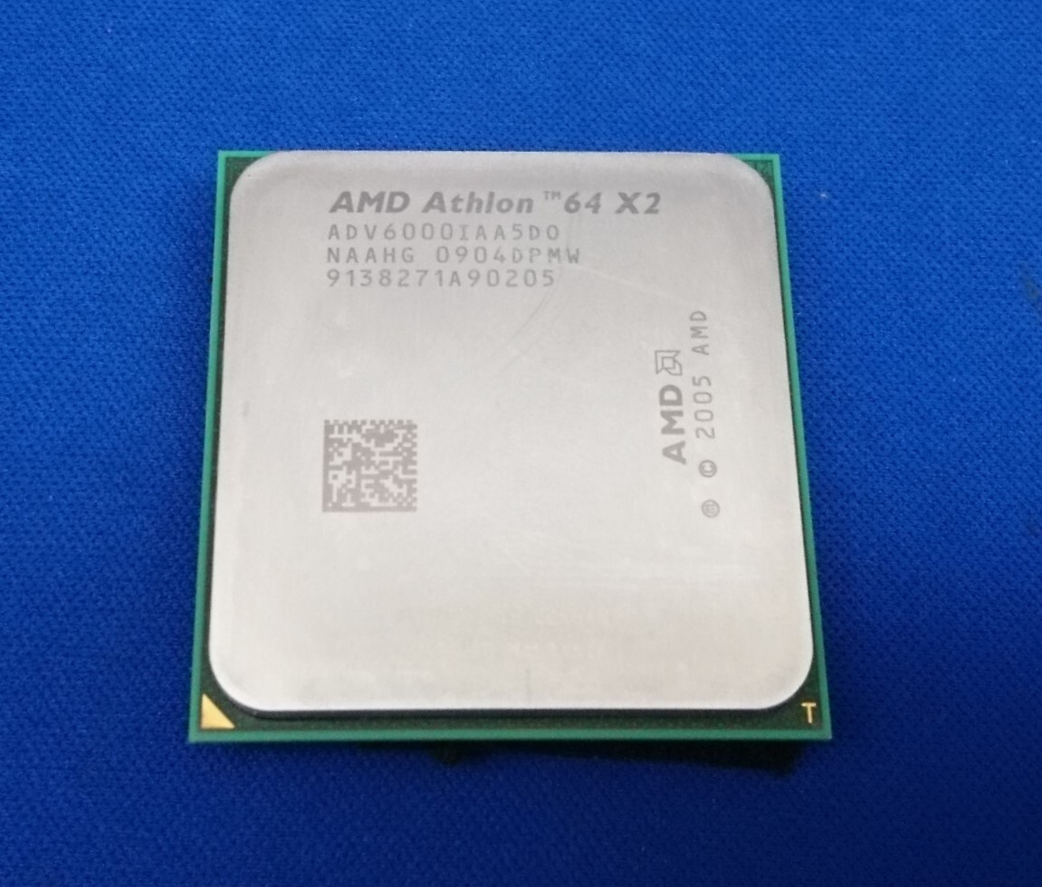 【傷や汚れあり】.. AMD SocketAM2 Athlon 64 X2 4850e / ADH4850IAA5DO 2.5GHzの落札情報詳細 - Yahoo!オークション落札価格検索 ...