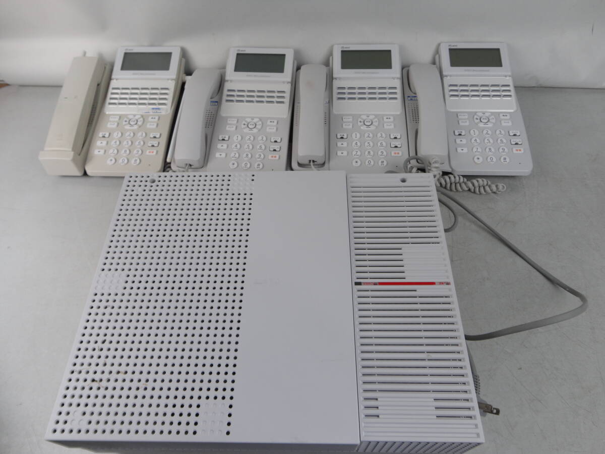 【傷や汚れあり】 CB29 ★ NTT 主装置 αN1 N1S-ME-(1) 電話機 A1-(24)CCLSTEL-(1)(W) / A1-(18)STEL-(2)(W) ★の落札情報詳細 ...