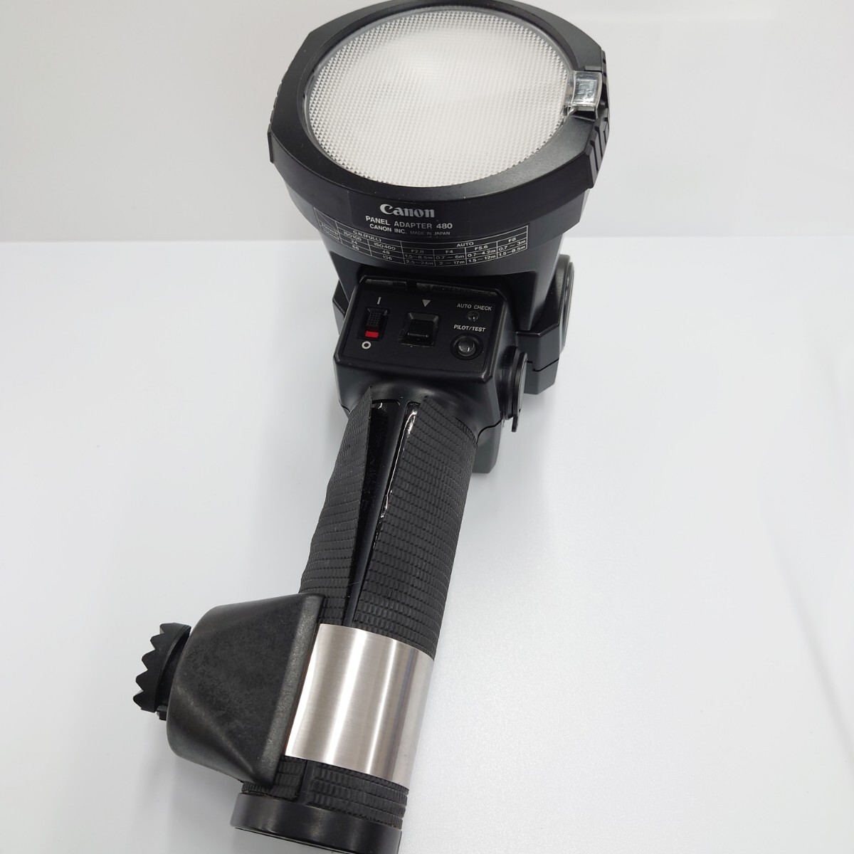 【全体的に状態が悪い】I2814 カメラアクセサリー ストロボ Canon PANEL ADAPTER 480 SPEEDLITE 480EG ...