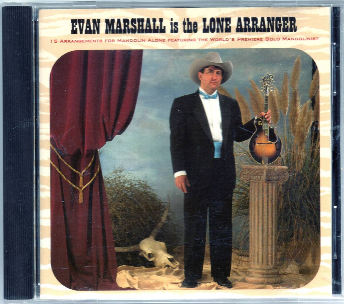 【目立った傷や汚れなし】☆EVAN MARSHALL(エヴァン・マーシャル)Is The LONE ARRANGER 95年に名門『ROUNDER』から発表のマンドリン名手による超大名盤 レア ...