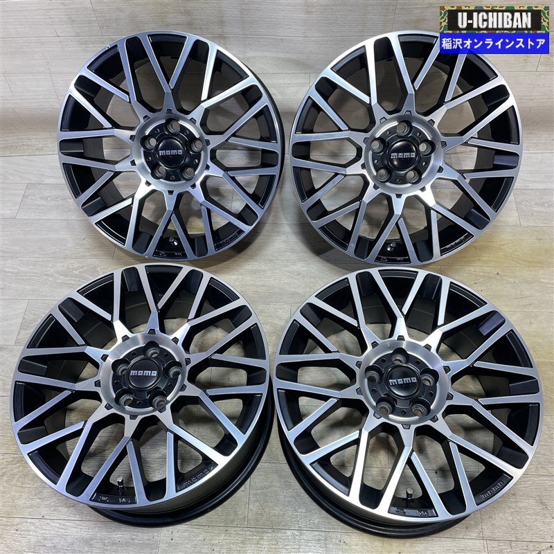 【目立った傷や汚れなし】VW ポロ アウディ A1 等 MOMO 7-15+35 5H100 15インチ ホイール 4本セット 009kの落札 ...