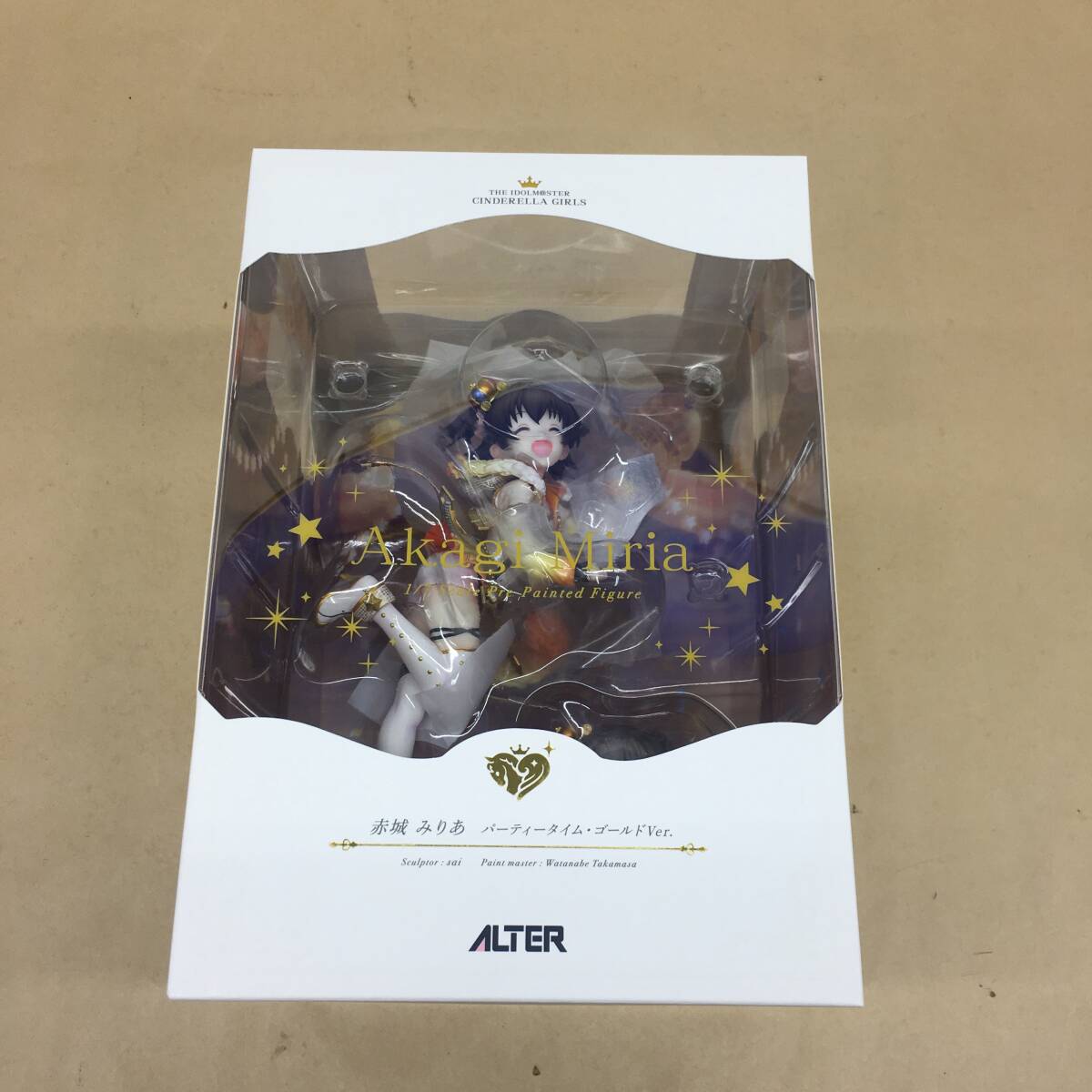 【やや傷や汚れあり】 【T283】未開封品『アイドルマスター シンデレラガールズ 赤城みりあ パーティータイム・ゴールドVer. 1/7スケール フィギュア』 の落札情報詳細 - Yahoo ...
