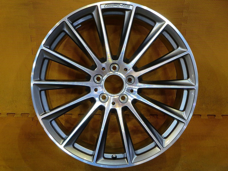 【やや傷や汚れあり】美品 1本出品【W223 ベンツ Sクラス AMG 純正 リア ホイール】20インチ 10J+48.1 PCD112-5H ...