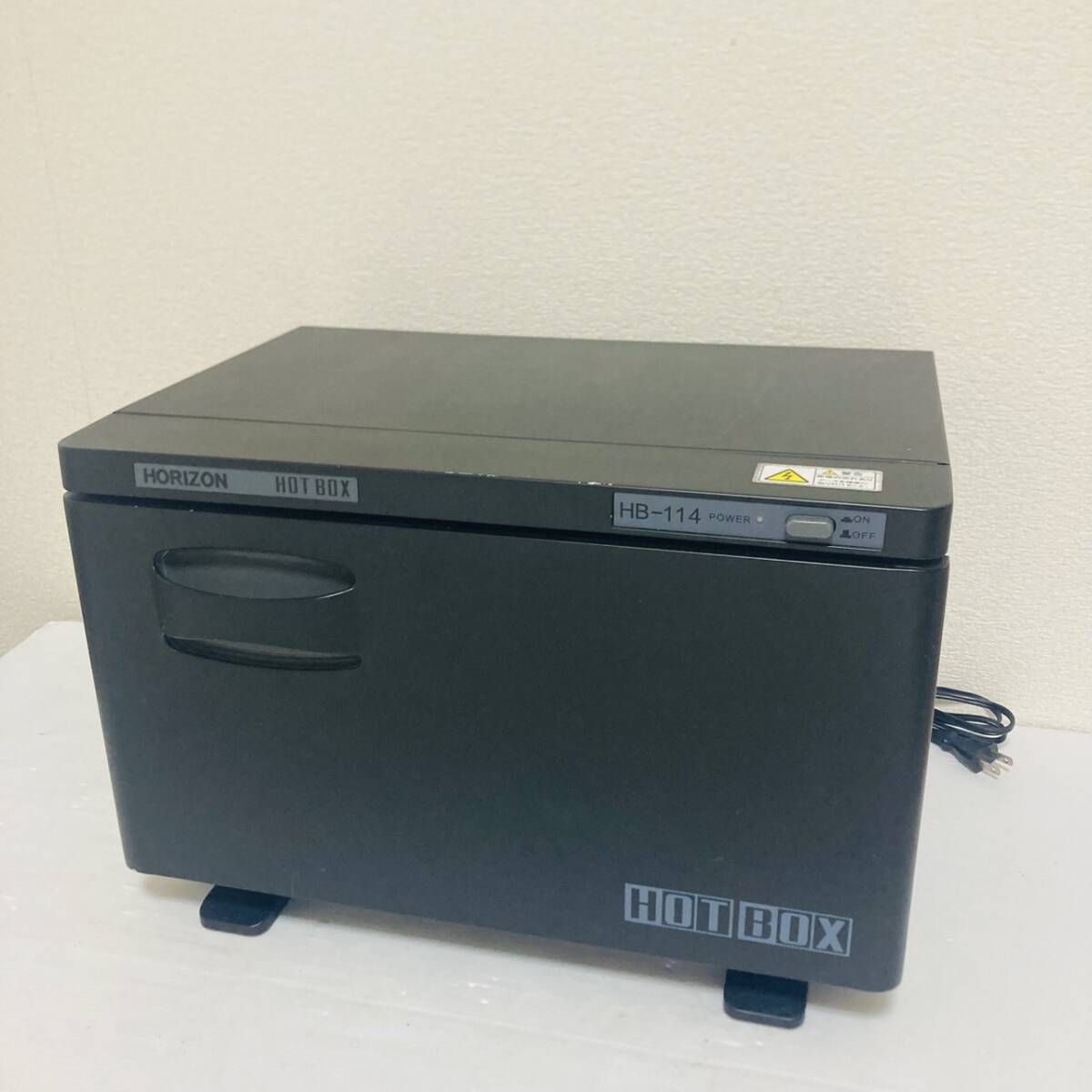【傷や汚れあり】HORIZON HB-114F タオルウォーマー おしぼりウォーマー 業務用 タオル蒸し器 ホットボックス 動作品/Y124-07の落札情報詳細 - Yahoo!オークション ...