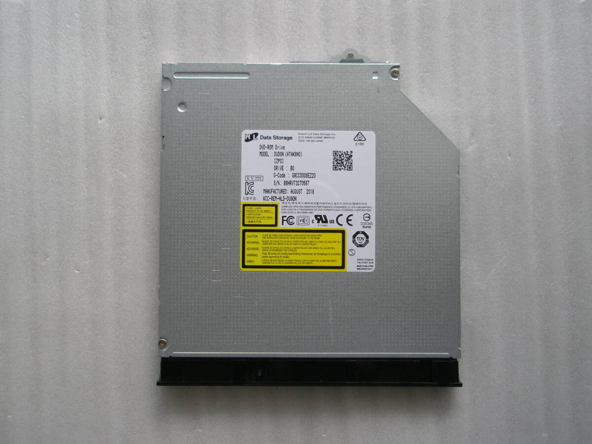 【目立った傷や汚れなし】DVDドライブ DVD-ROM ウルトラスリム 東芝 B35/M B35/R B35/W B35/Y B45/B B45/D B45/J B45/H B45/M B65 ...