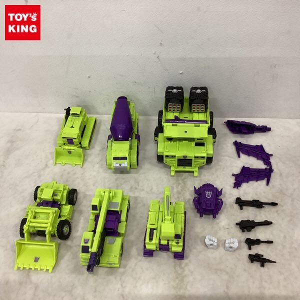 【全体的に状態が悪い】1円〜 ジャンク 箱無 タカラトミー トランスフォーマー ユナイトウォリアーズ ビルドロン合体兵士 UW-04 デバスターの落札情報詳細 - Yahoo!オークション落札 ...