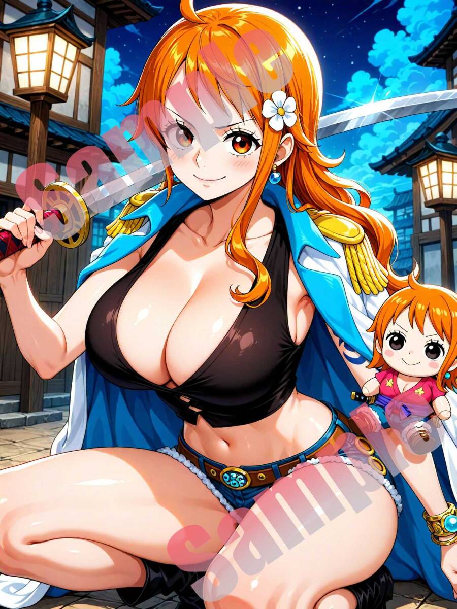 【未使用】N-0022 キャンペーン中 ワンピース ナミ A4 ポスター 高画質 同人 イラスト アニメ コミック セクシー 巨乳 美脚 お尻 美女 コスプレの落札情報詳細 - Yahoo ...