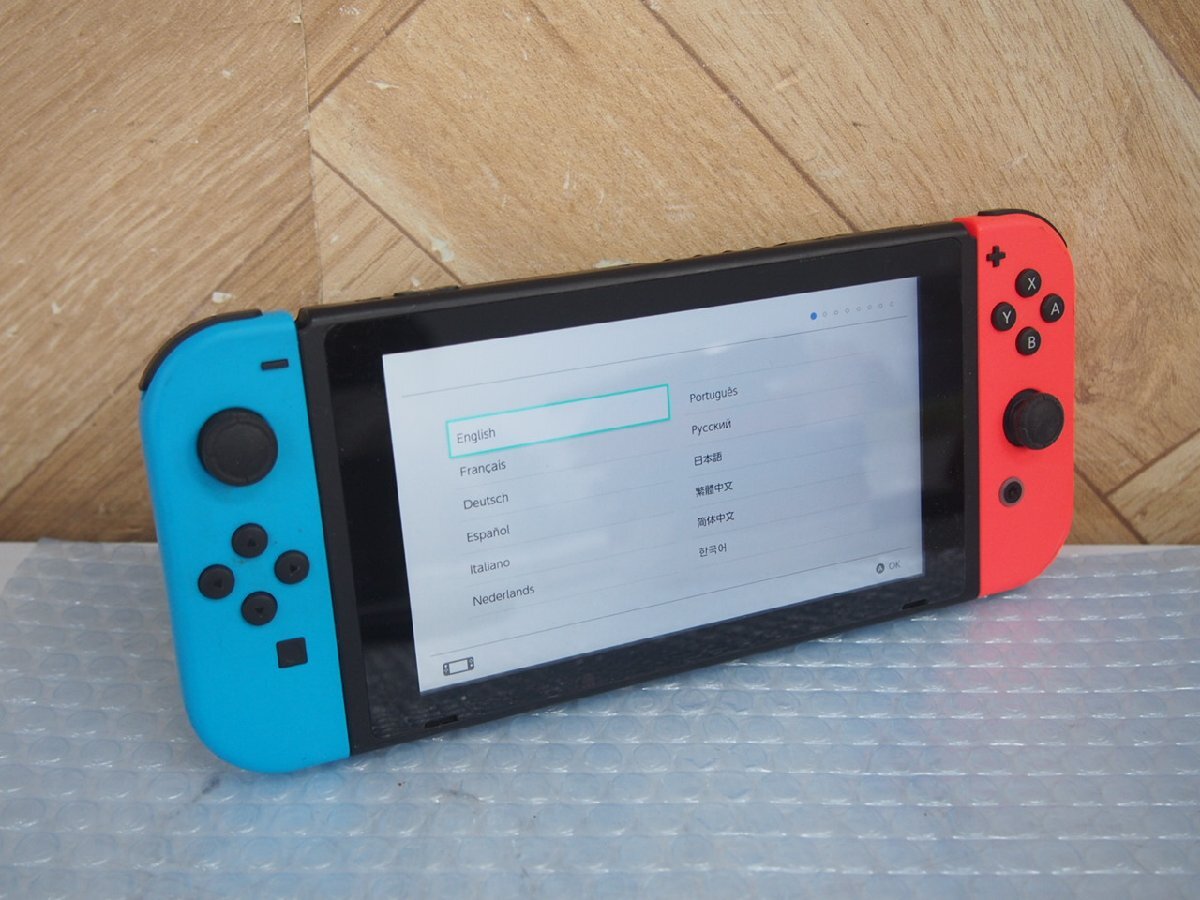 【傷や汚れあり】☆【1K0107-15】 Nintendo ニンテンドー 任天堂 SWITCH スウィッチ HAC-001 ジョイコン HAC-015/HAC-016付 動作保証の落札情報詳細 ...