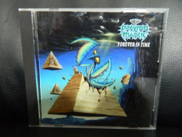【目立った傷や汚れなし】(18) PRAYING MANTIS / FOREVER IN TIME 日本盤 ジャケ、日本語解説 経年の汚れあり ...