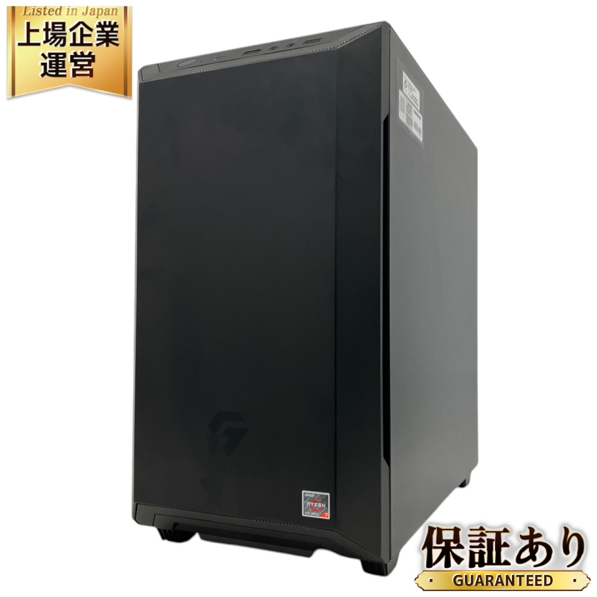 【やや傷や汚れあり】BTOパソコン TSUKUMO G-GEAR Aim デスクトップPC GB7A-K241/BRGB Ryzen7 7800X3D 32GB 1TB RTX 4070 ...