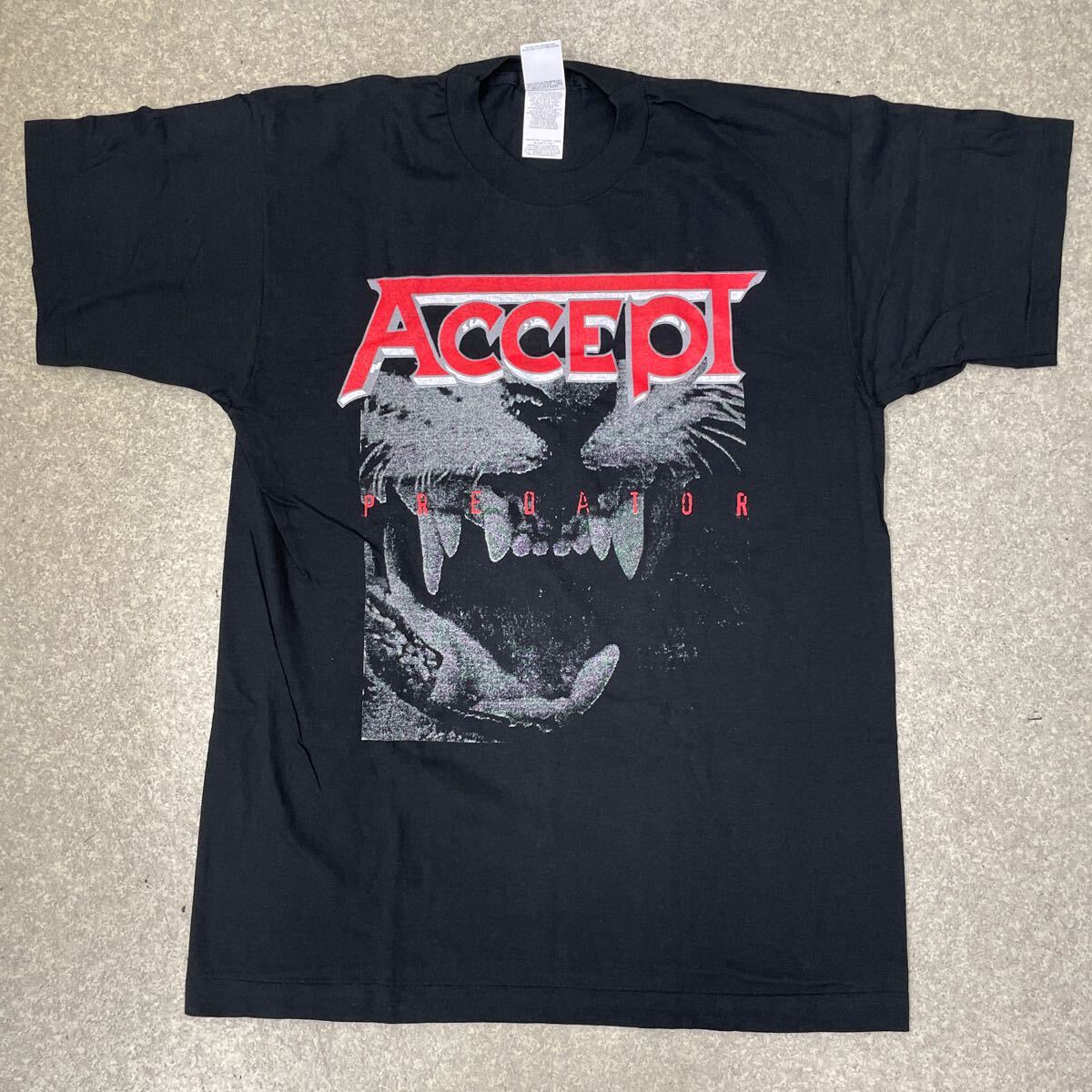 【やや傷や汚れあり】ヴィンテージ ACCEPT アクセプト FINAL LIVE IN JAPAN Tシャツ Lの落札情報詳細 - Yahoo ...