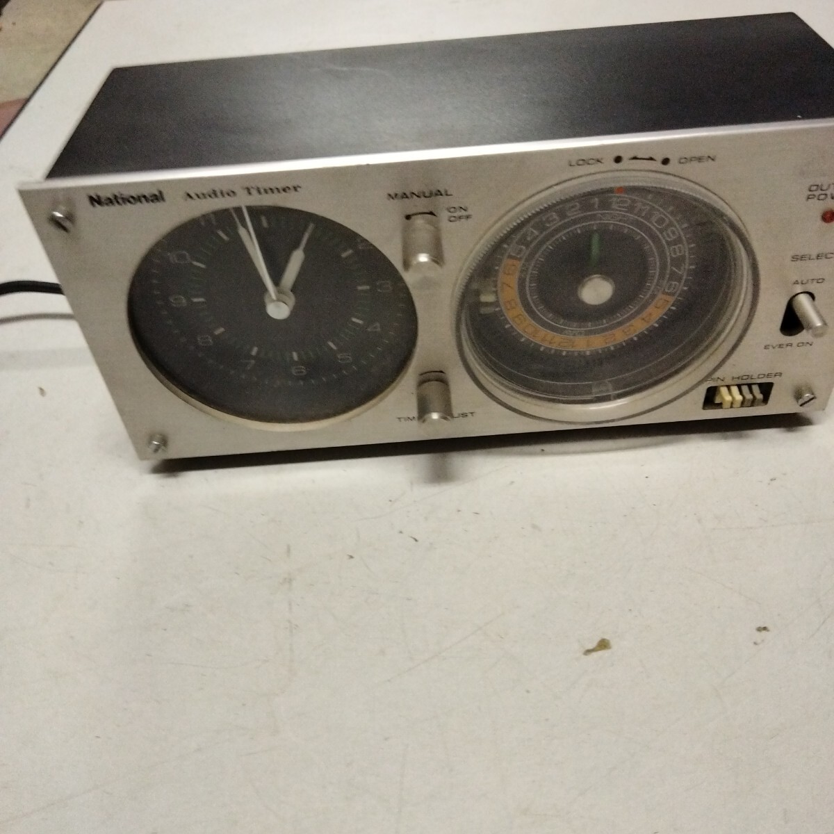 【目立った傷や汚れなし】昭和レトロ ビンテージ オーディオタイマー ナショナル National TE61 動作確認 現状品 ⑮の落札情報詳細 - Yahoo!オークション落札価格検索 オークフリー