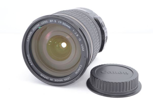 【目立った傷や汚れなし】美品★Canon キャノン EF-S17-55mm F2.8 IS USM APS-C対応 広角ズームレンズ ...