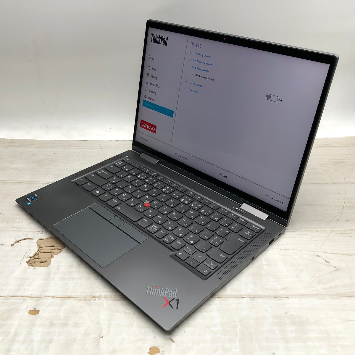 【やや傷や汚れあり】LENOVO ThinkPad X1 Yoga 20Y0S26L0Q Core i7 1185G7 3.00GHz/16 GB/256 GB(NVMe) 〔C0320〕の ...