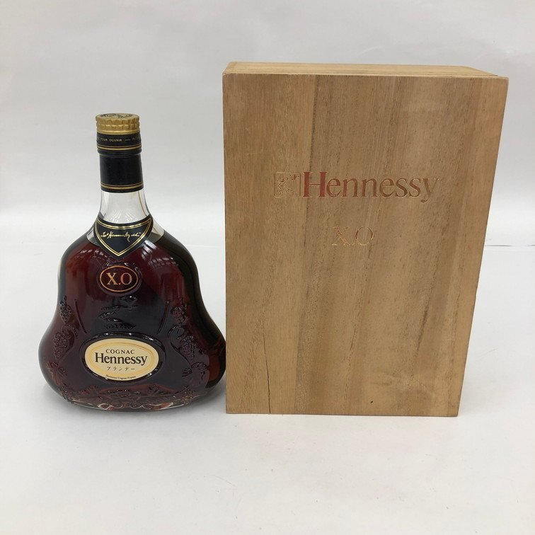 【傷や汚れあり】Hennessy ヘネシー XO ブランデー 金キャップ 700mL 40度 木箱付き 未開栓 国外酒【DAAY7024】の落札情報詳細 - Yahoo!オークション落札価格 ...
