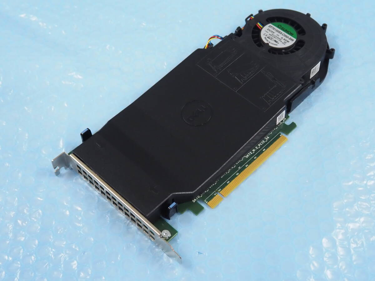 【目立った傷や汚れなし】美品 DELL 06N9RH Ultra-Speed Drive Quad NVMe M.2 PCI-Eカード M.2 ...