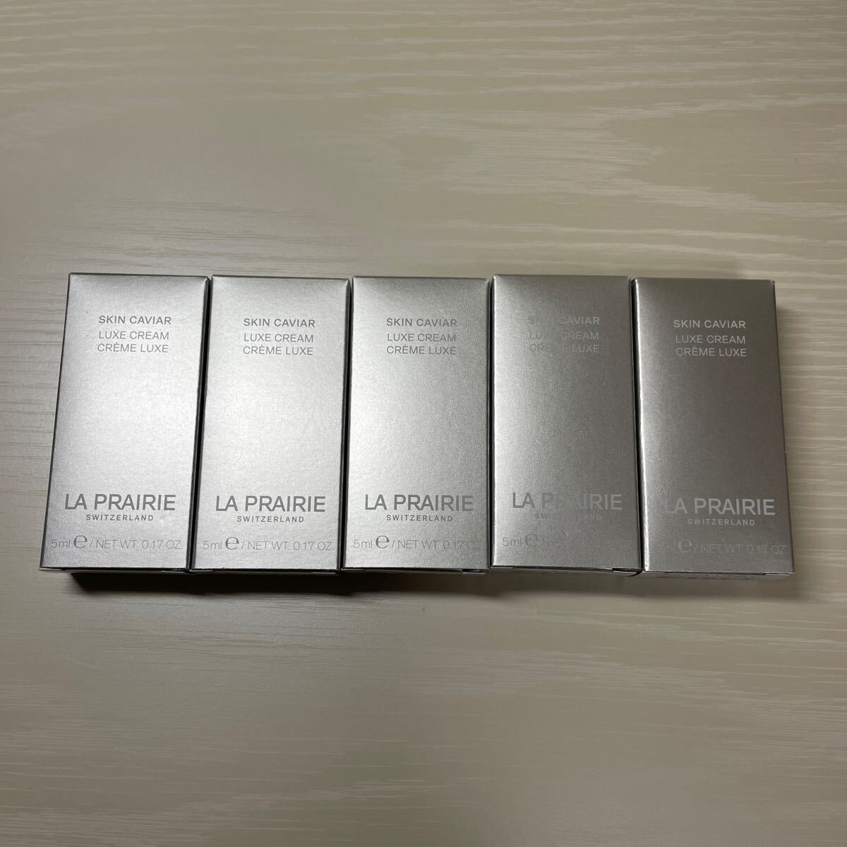 【未使用】ラ・プレリー SC ラックス クリーム N（エモリエントクリーム）5ml×5本 新品 未使用の落札情報詳細 - Yahoo!オークション落札価格検索 オークフリー