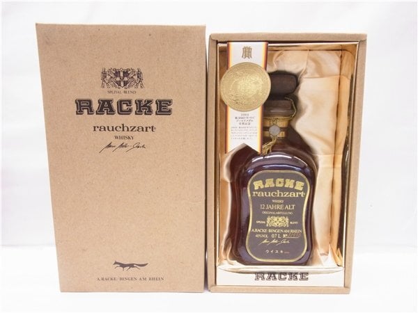 【未使用】 未開栓古酒 RACKE ラッケ rauchzart ウイスキー 700ml 40度 箱有り 保管品の落札情報詳細 - Yahoo ...