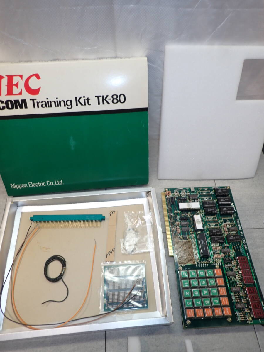 【やや傷や汚れあり】NEC TRAINING KIT TK-80 マイコン基板 トレーニング キット G9560の落札情報詳細 - Yahoo!オークション落札価格検索 オークフリー
