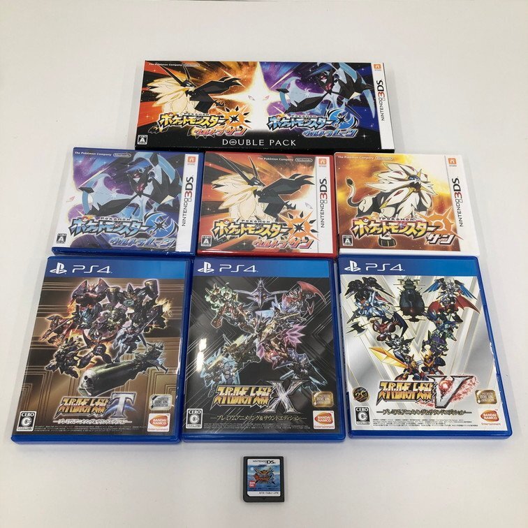 【全体的に状態が悪い】ゲームソフト NINTENDO 3DS ポケットモンスター/PS4 スーパーロボット大戦 T・V・X おまとめ【DBBA1057】の落札情報詳細 - Yahoo ...