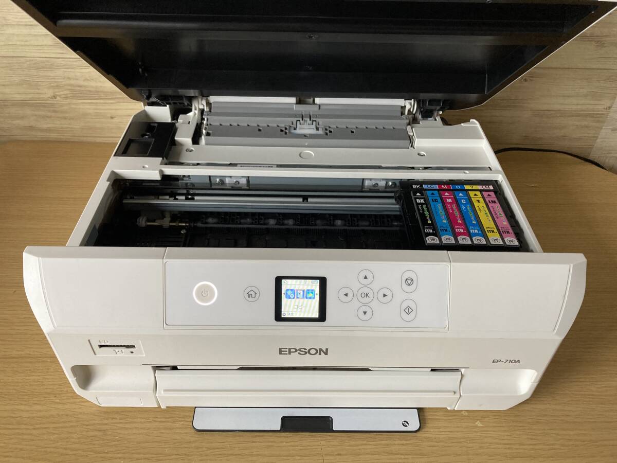 【全体的に状態が悪い】EPSON EP-710A エプソン カラリオ インクジェットプリンター 複合機 ／ 2018年製 ジャンクの落札情報詳細 - Yahoo!オークション落札価格検索 オークフリー