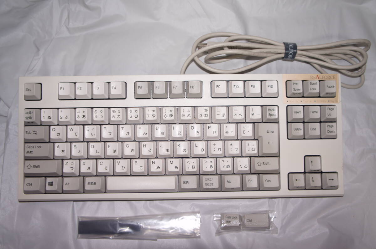 【未使用】REALFORCE R3S 有線 テンキーレス 45g 日本語配列 R3SC21 USBキーボード 新品未使用の落札情報詳細 - Yahoo!オークション落札価格検索 オークフリー