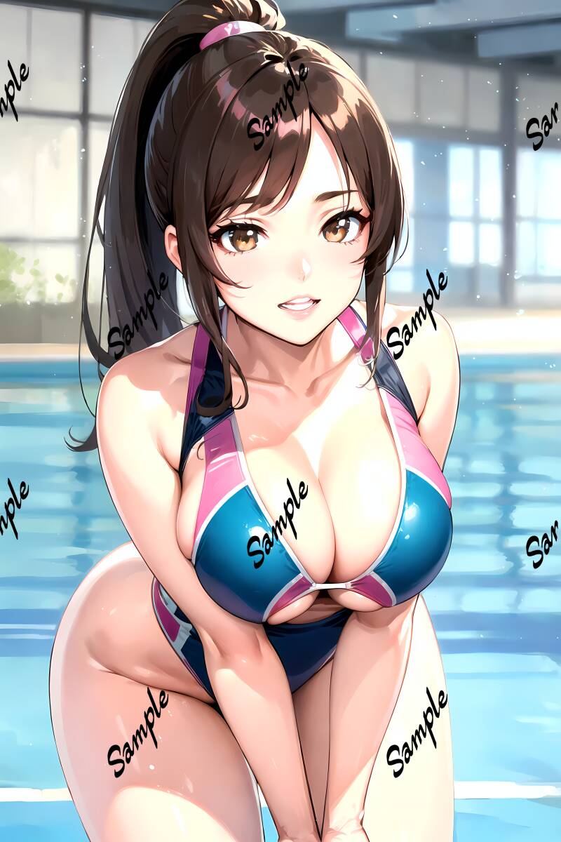 【未使用】y1 オリジナルポスターA4 ポスター 高画質 イラスト アニメ アート かわいい 美女 水着 競泳水着 コスプレ 美少女の落札情報詳細 - Yahoo!オークション落札価格検索 ...