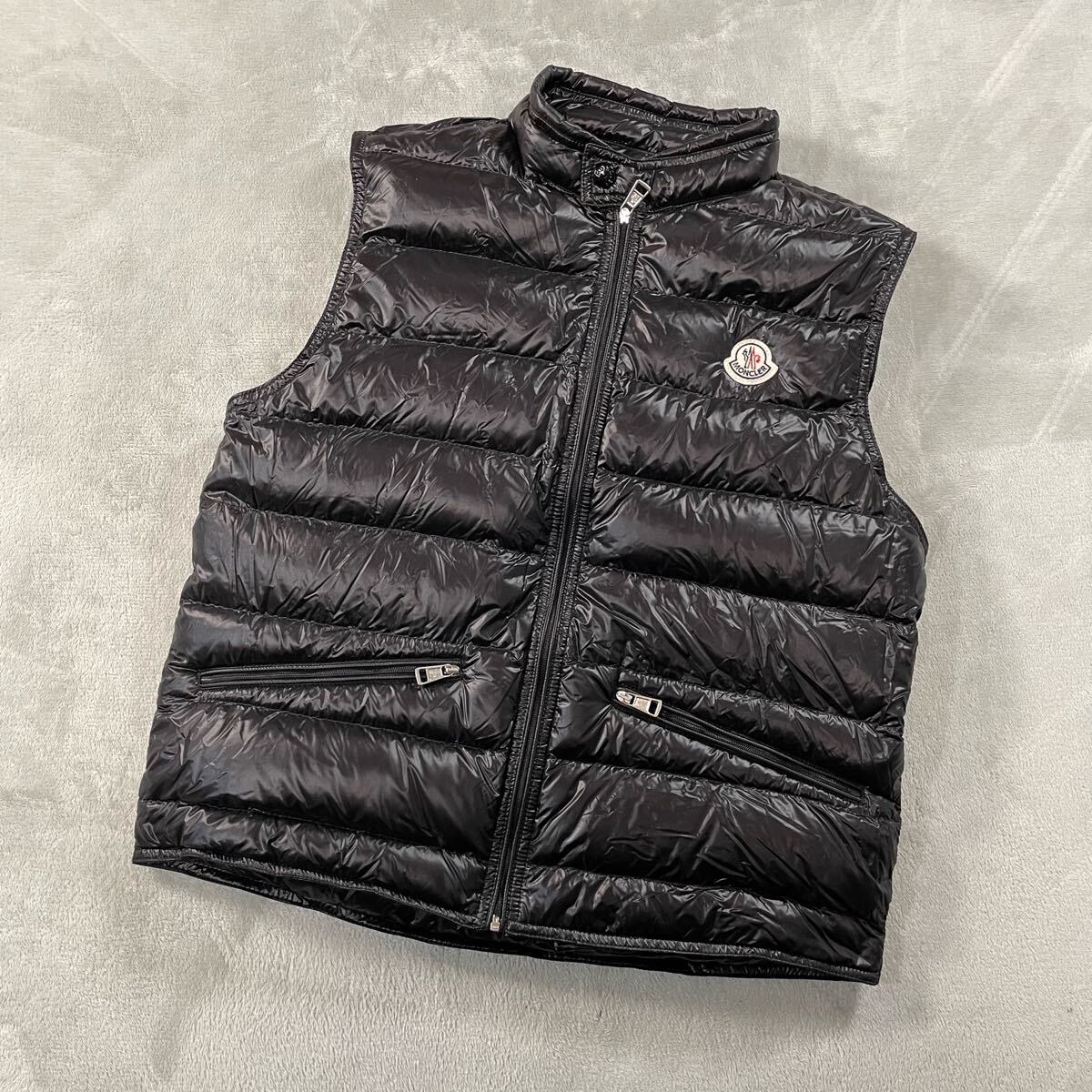 【目立った傷や汚れなし】1円 極美品 MONCLER モンクレール GUI ロゴワッペン ライトダウンベスト ジャケット ブラック 2サイズ 12010の落札情報詳細 - Yahoo ...