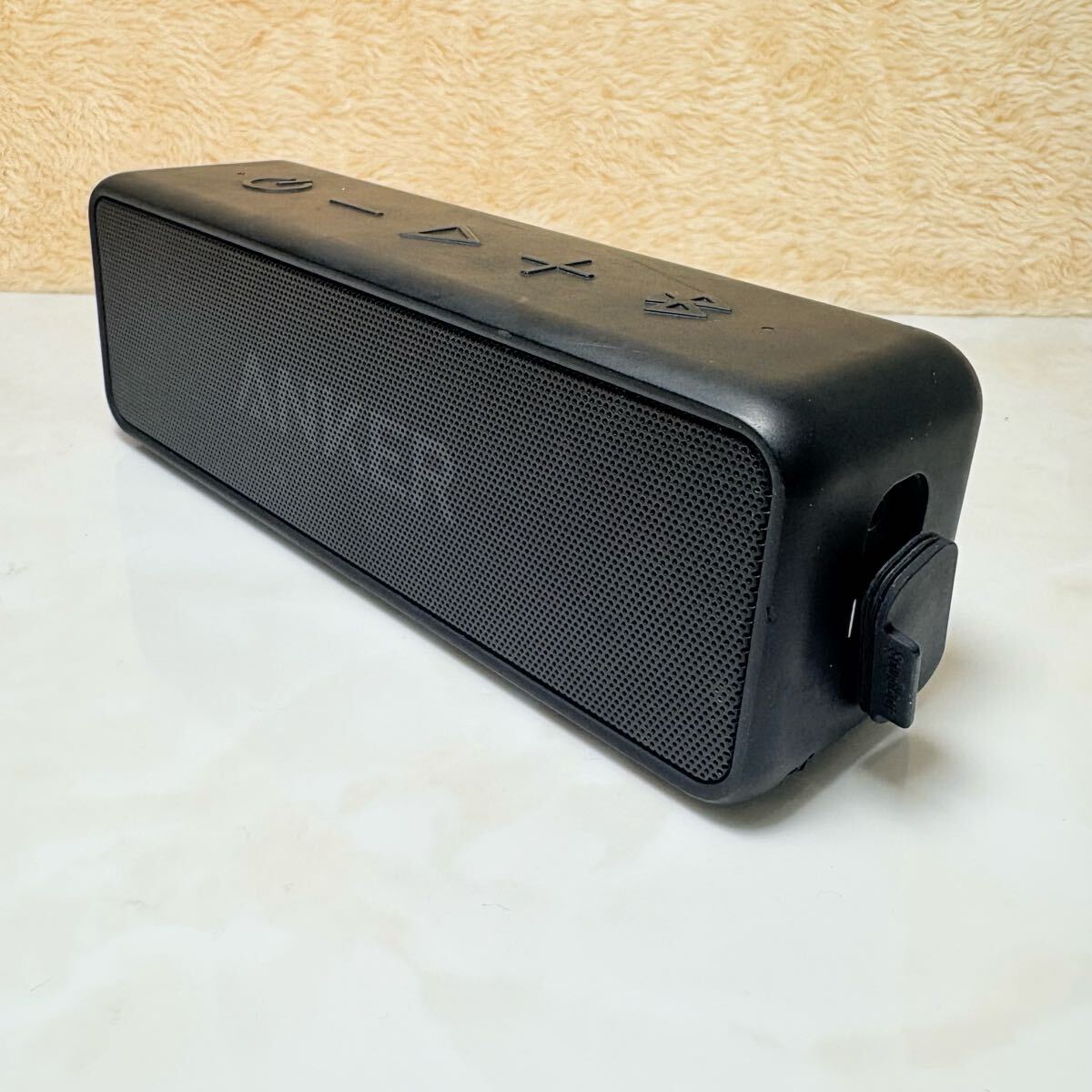 【やや傷や汚れあり】ANKER アンカーポータブルスピーカー578Y サウンドコア Bluetooth重低音 SoundCore USBB黒 ...