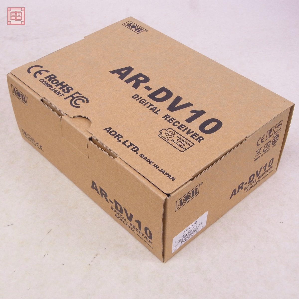 【目立った傷や汚れなし】美品 AOR AR-DV10 ハンディ受信機 100kHz〜1300MHz 取説・元箱付 エーオーアール【20の落札 ...