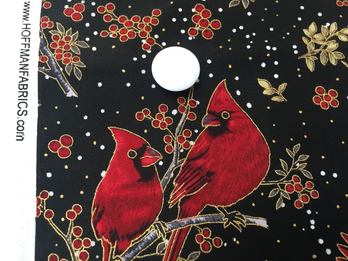 【未使用】【即決】UC-18 布時間 USA（ハギレ）105㎝ × 60㎝ 仲良し小鳥 小枝 ブラック＆ゴールドの落札情報詳細 - Yahoo ...