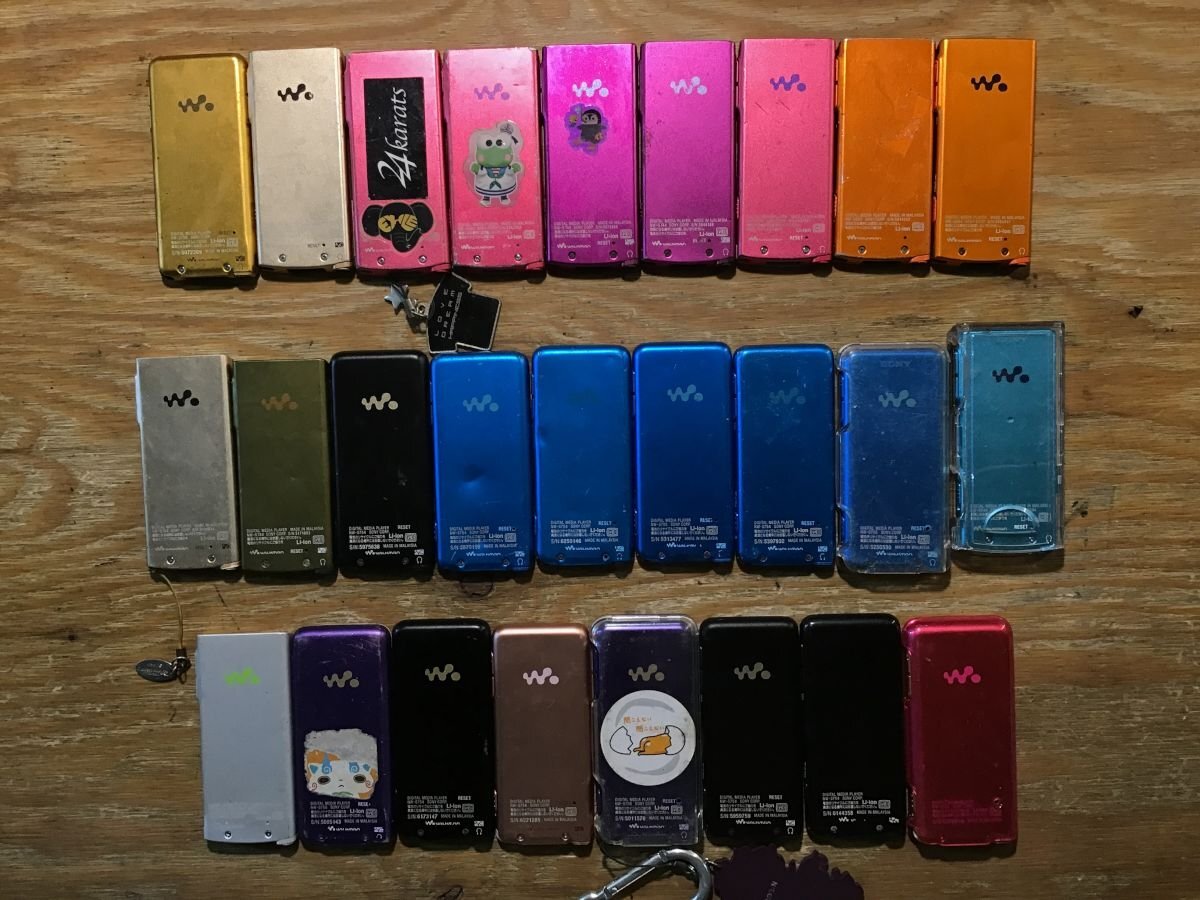 【全体的に状態が悪い】SONY NW-S756 NW-S744 他 ソニー walkman ポータブル デジタルオーディオプレーヤー 26点 ...