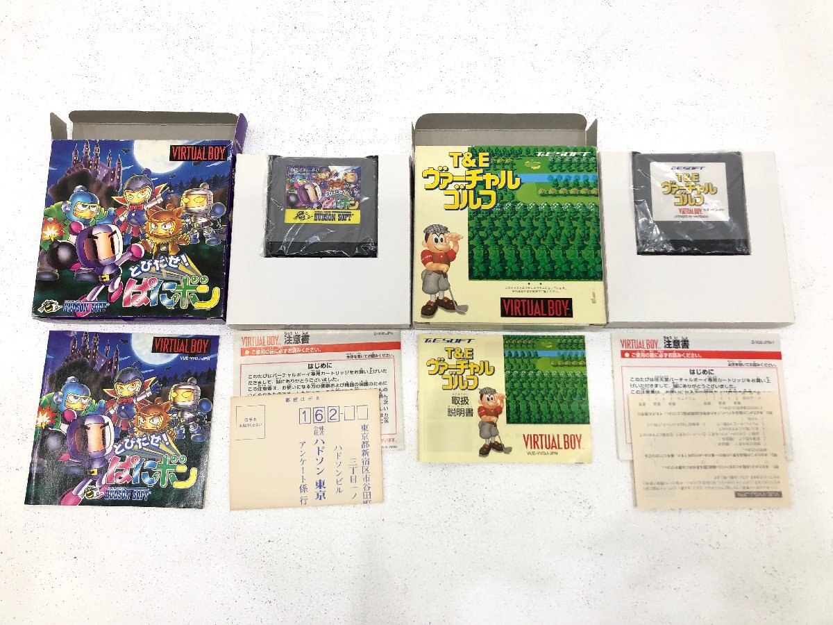 【傷や汚れあり】Am492 ジャンク品 Nintendo ニンテンドー バーチャルボーイ ゲーム機 / ソフト マリオテニスの落札情報詳細 ...