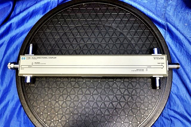 【やや傷や汚れあり】hp/agilent 778D 同軸双方向性カプラ 100MHz～2GHz Dual Directional ...