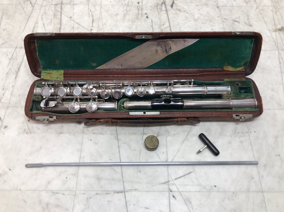 【目立った傷や汚れなし】MORITZ MAX MONNIG LEIPZIG フルート モーリッツ マクス メーニッヒ G040Y059の落札 ...