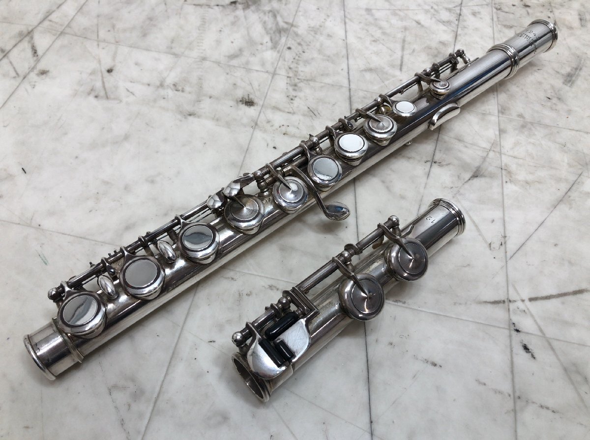 【目立った傷や汚れなし】MORITZ MAX MONNIG LEIPZIG フルート モーリッツ マクス メーニッヒ G040Y059の落札 ...