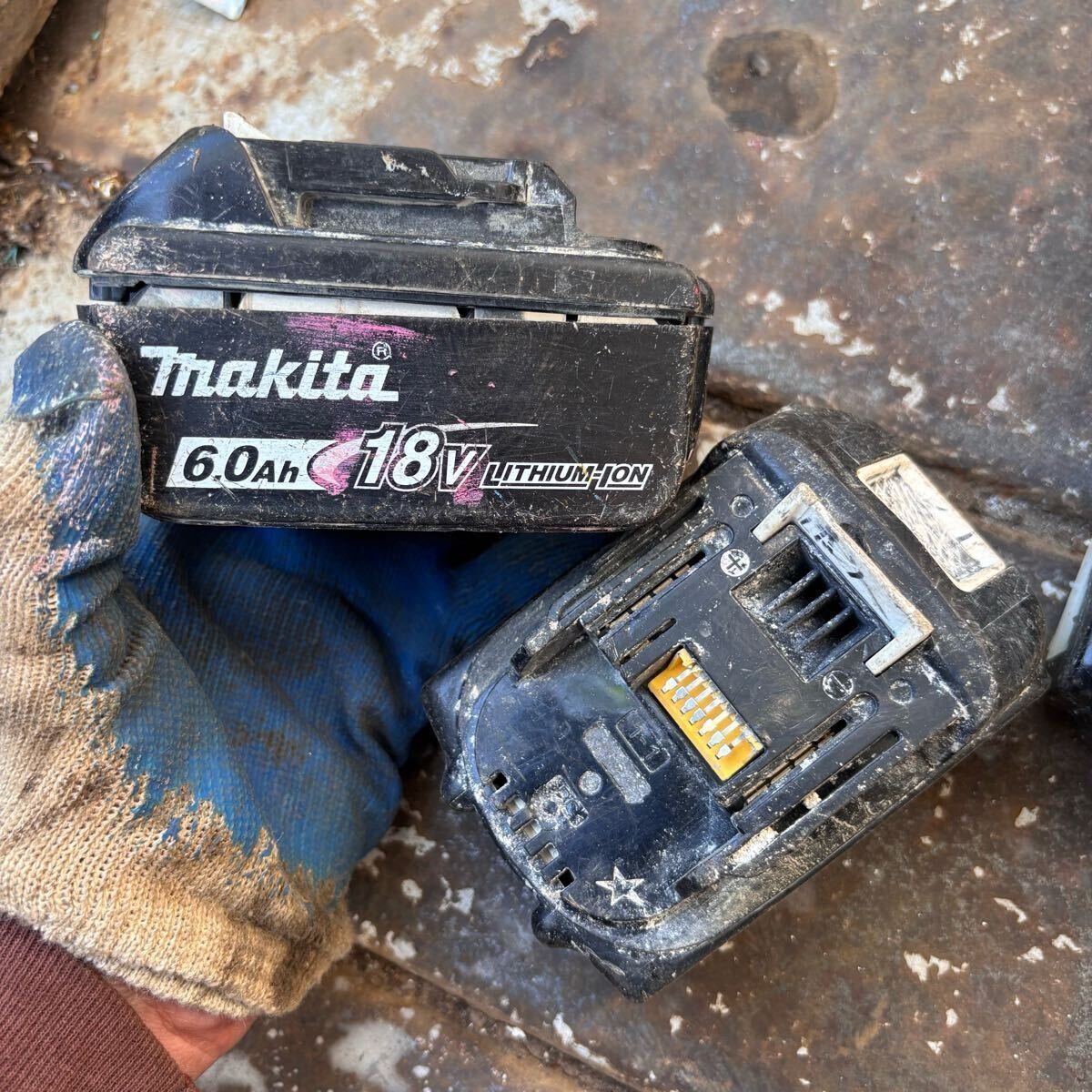 【やや傷や汚れあり】1スタ 送料無料 makita マキタ バッテリー 18v 6.0Ah まとめ売り ジャンク BL1860B 工具 電動工具 日立 HITACHI ヒタチ 8個の落札情報 ...