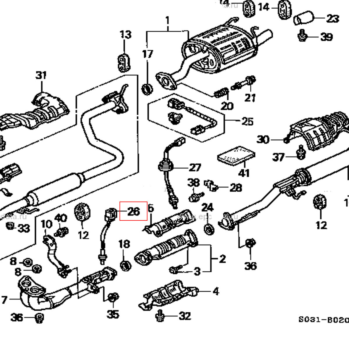 【未使用】保証付 送料無料 OS112 O2センサー シビック EG6 EK4 EK9 / インテグラ 3D 4D DB8 DC2 / ドマーニ MA5 / CR-X デルソル EG2 ...